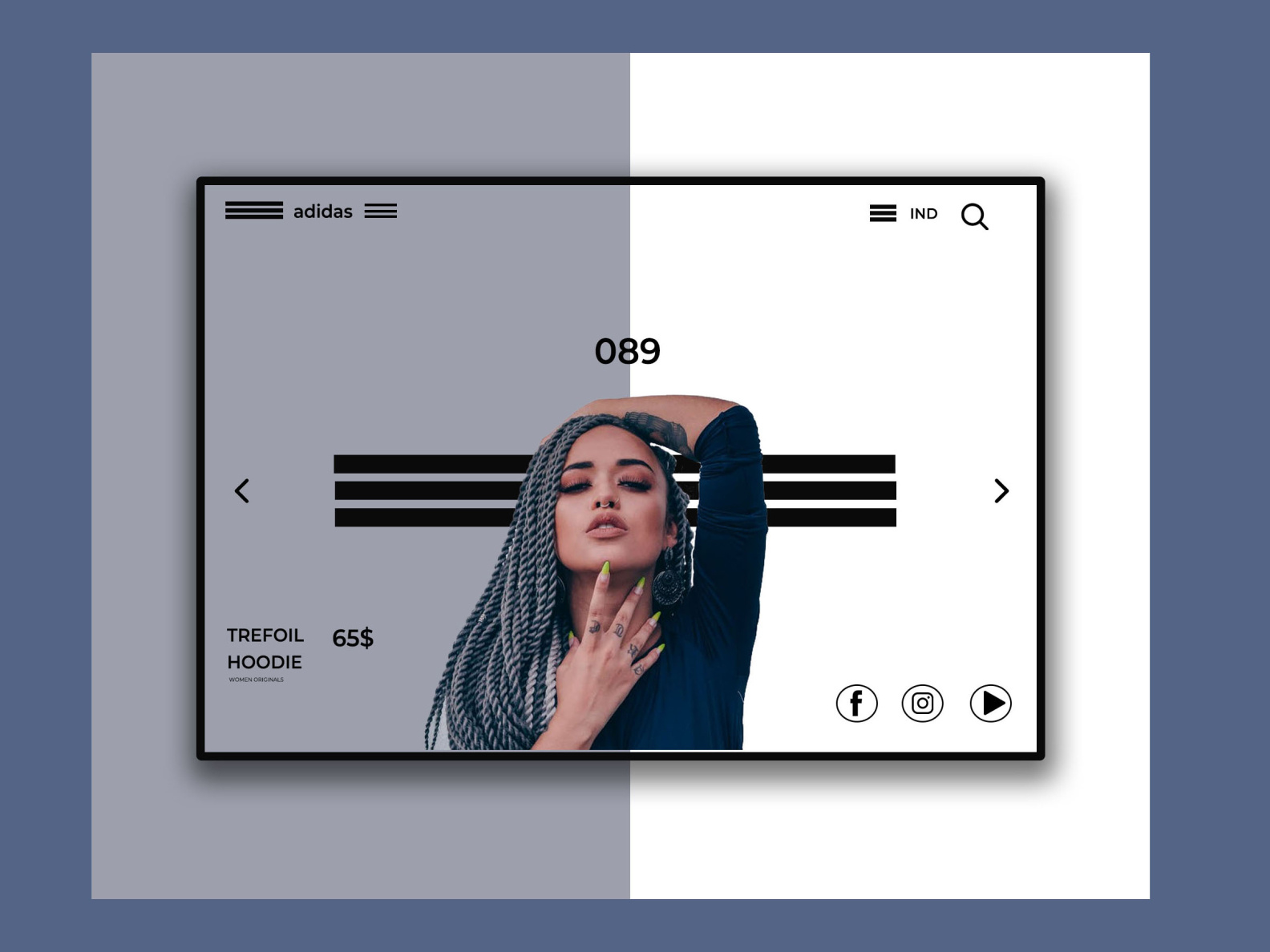 ADIDAS DESIGN by Sahil Thakur on Dribbble