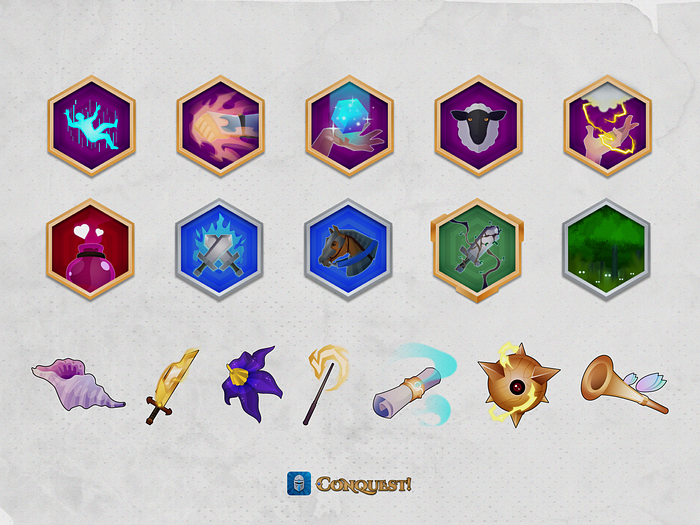 Conquest! Various Game Assets by Vlad Iftimescu/Cosmontium Creative on ...