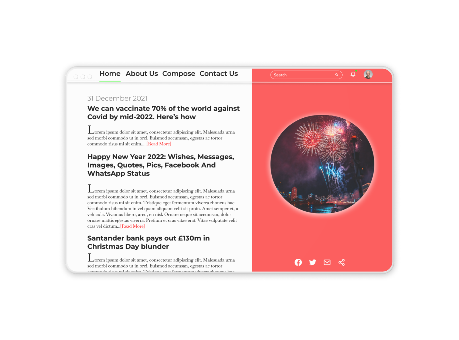 Best Blog Post Designs | Themes | Templates by My Daily_UI Collection ...