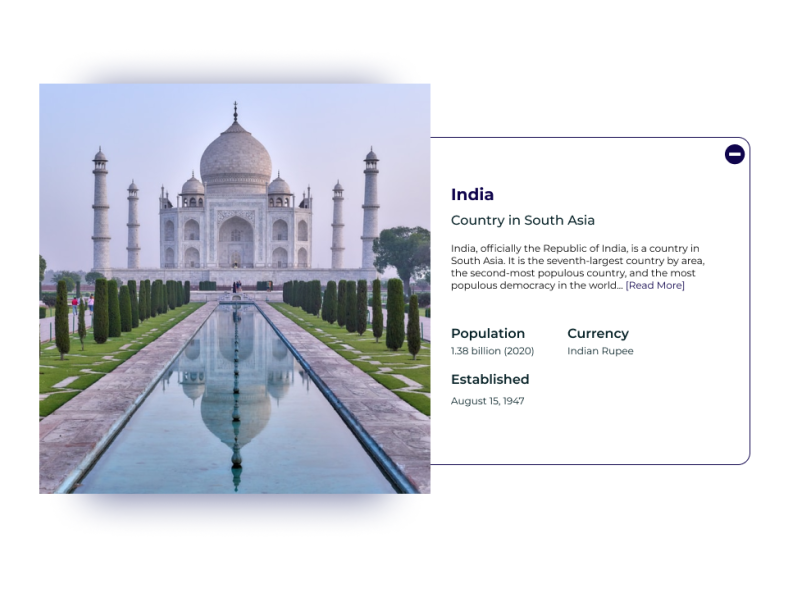 Designing Info Cards | Themes | Templates by My Daily_UI Collection on ...