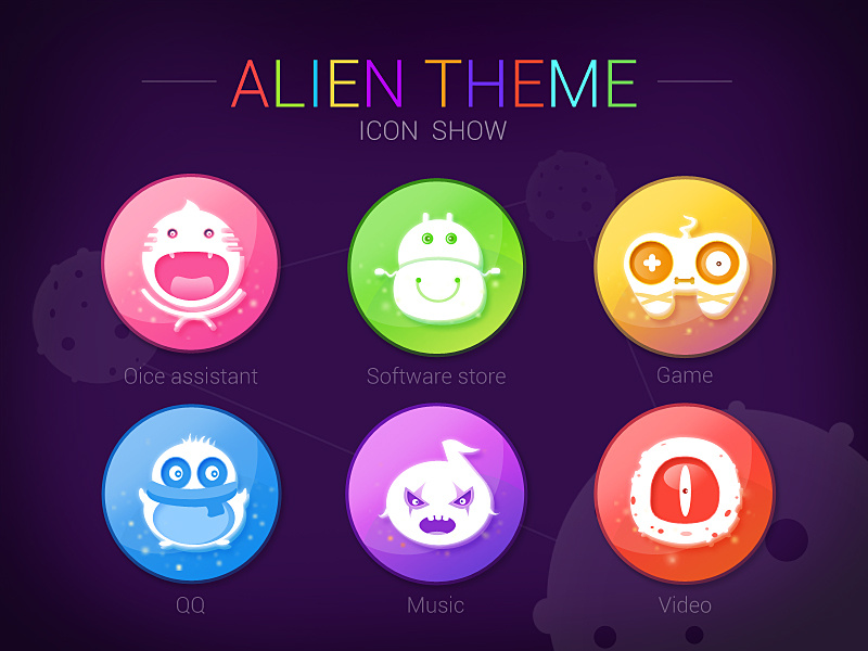 Alien creature Icon by Danni on Dribbble