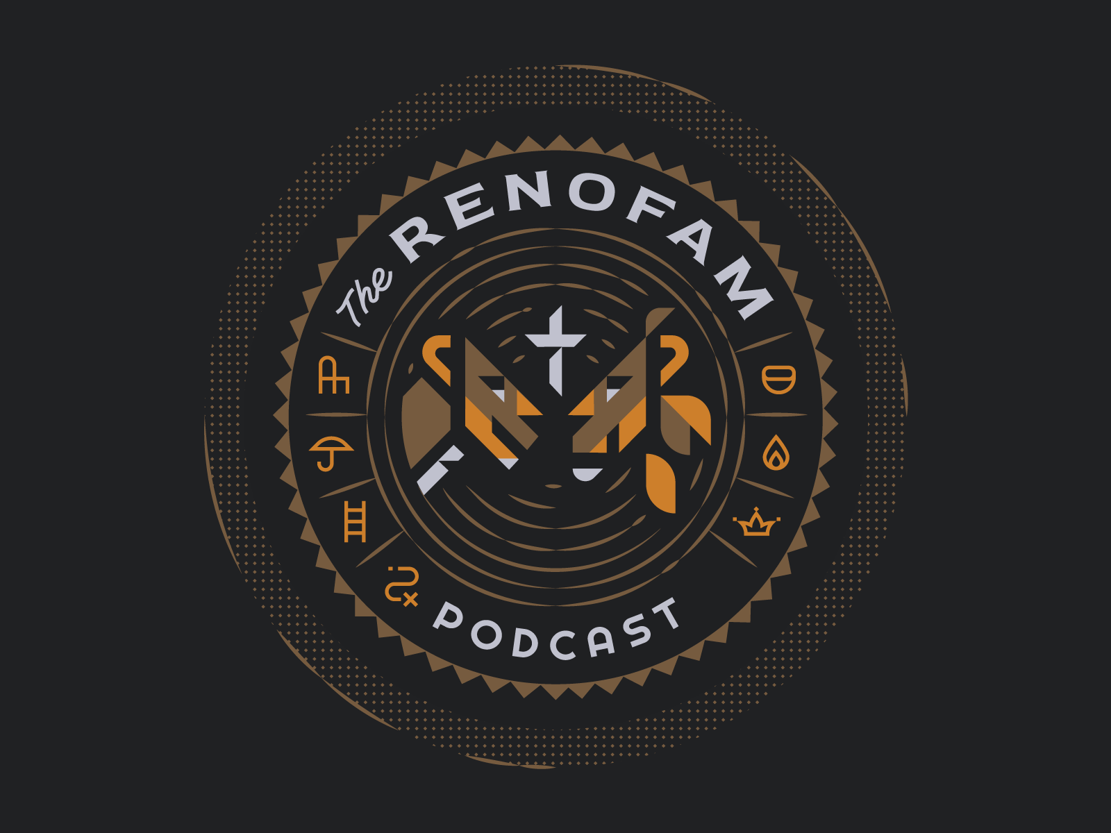 The RenoFam Podcast by Visual Jams on Dribbble