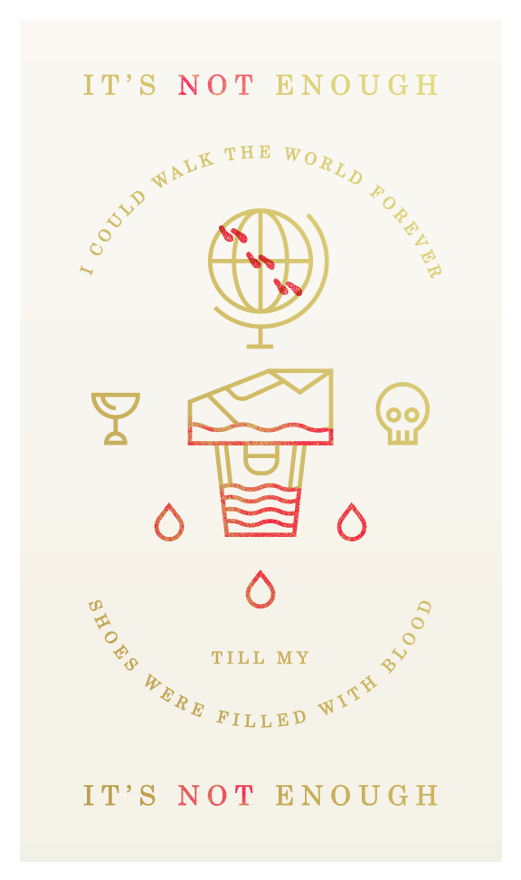 It's Not Enough by Visual Jams on Dribbble