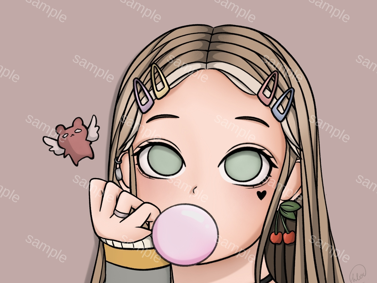 Girl in Aesthetic (OC) by chloe on Dribbble