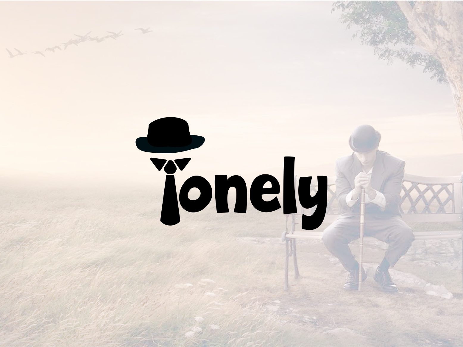 Lonely logo by MD. SAHADAT HOSSAIN on Dribbble