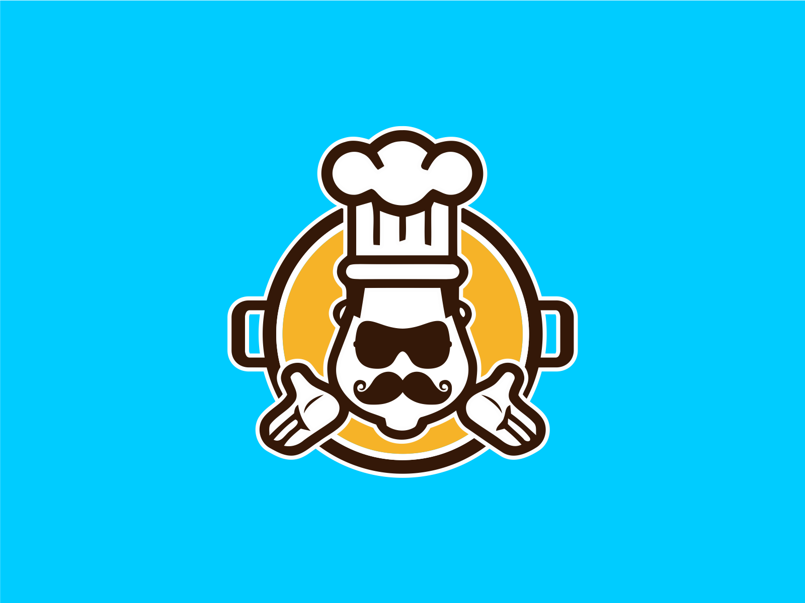 The Cool Chef Logo by ZAYD digiart on Dribbble