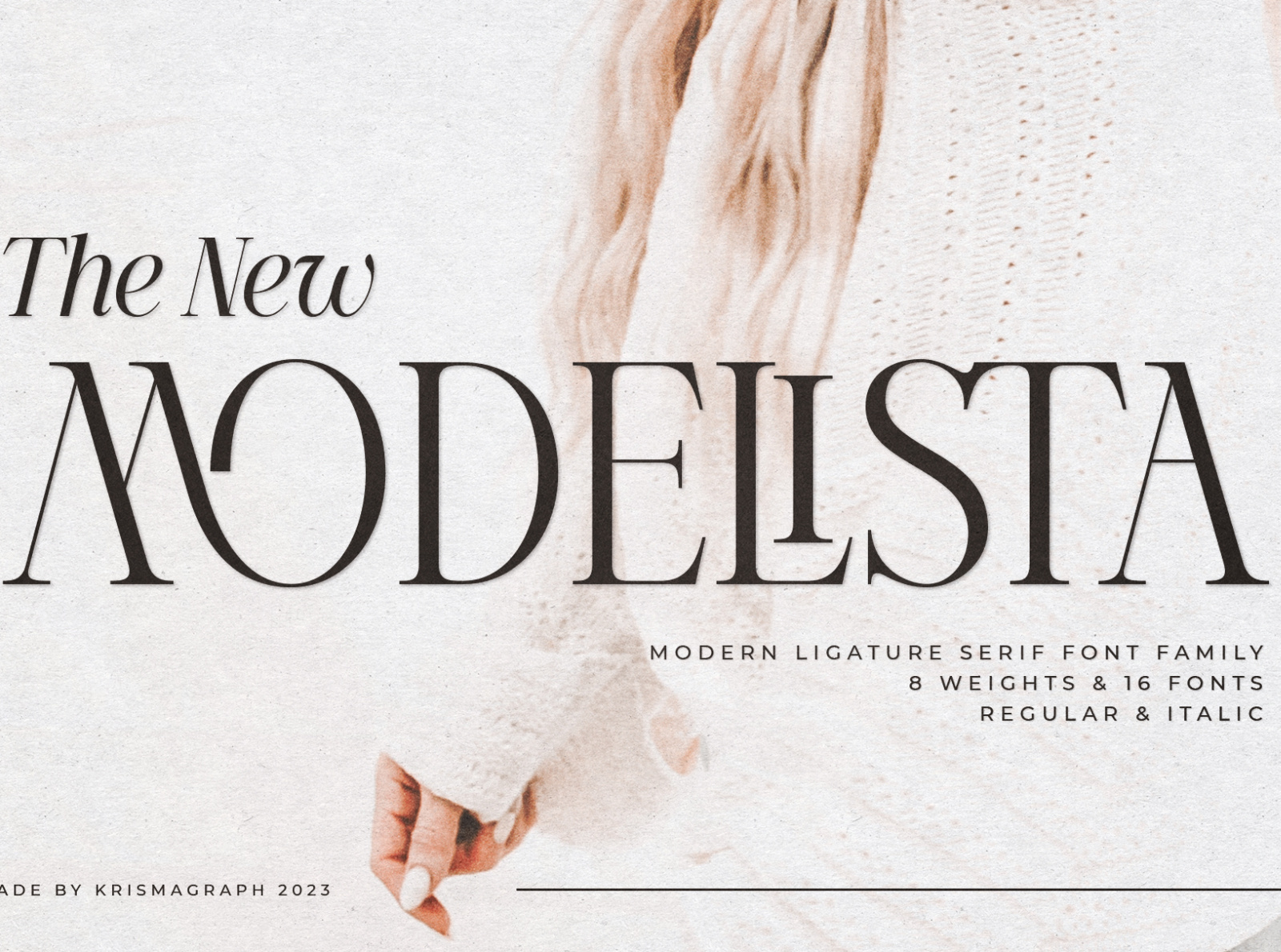 The New Modelista Serif Family by Ratna Krismawati on Dribbble