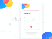 Beautiful Education app by Johny vino™ on Dribbble
