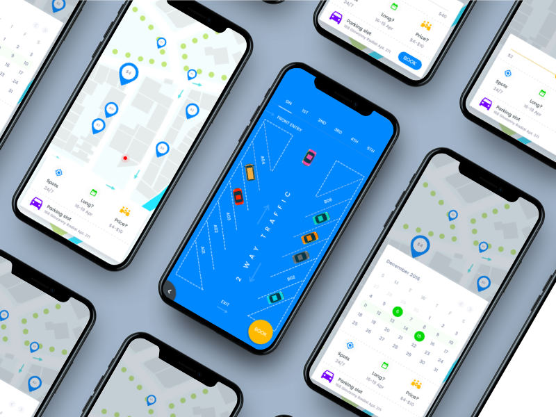 UI/UX Case: My Car parking by Johny vino™ on Dribbble