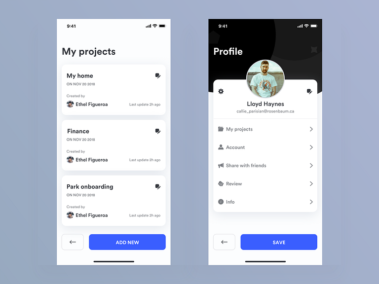Projects and Profile by Johny vino™ on Dribbble