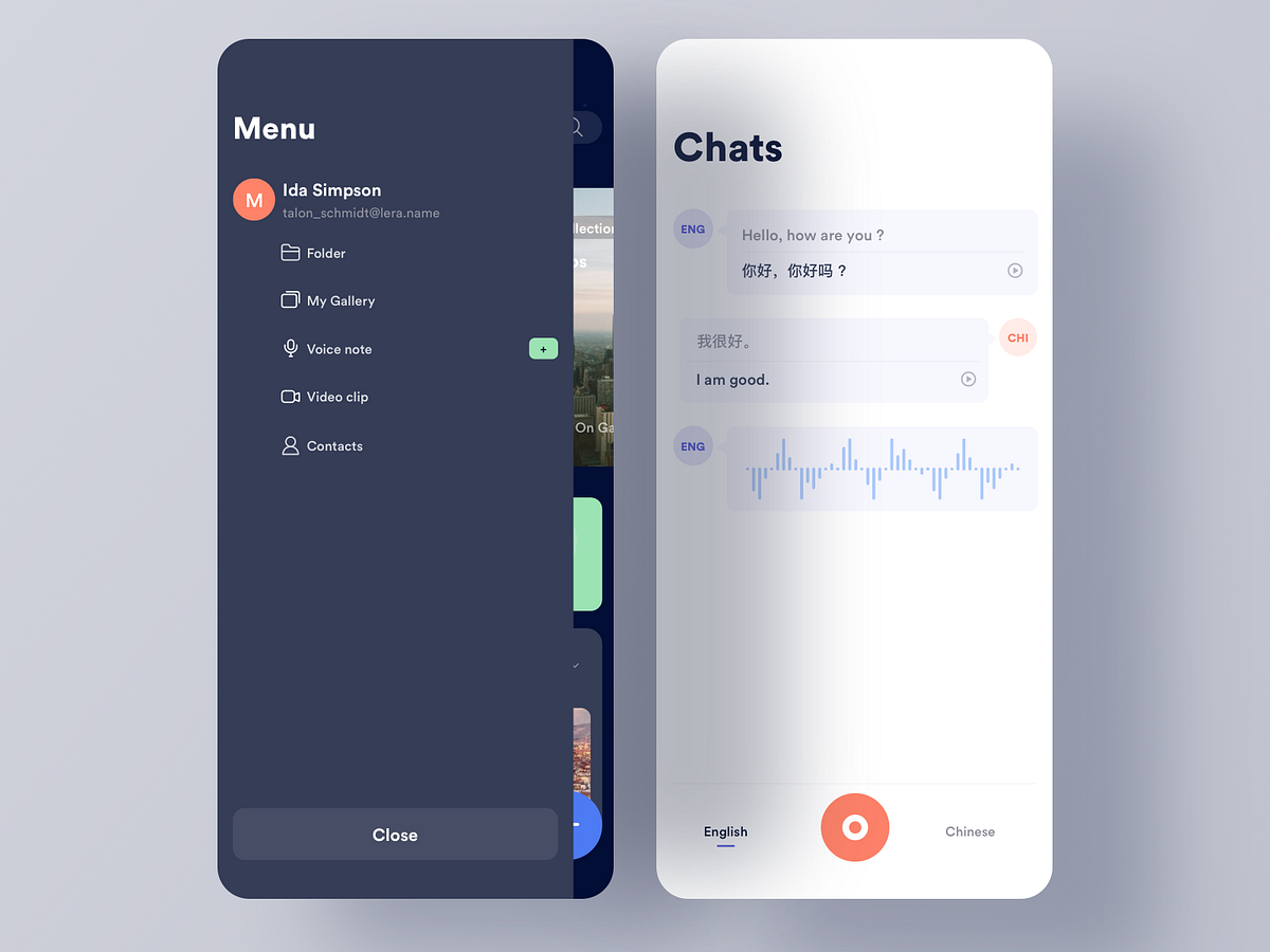 Voice Chat by Johny vino™ on Dribbble