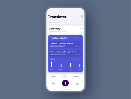 Voice Translator by Johny vino™ on Dribbble