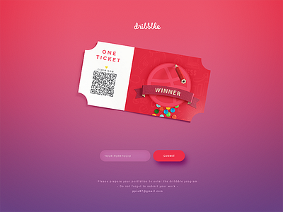 Dribbble invite (1 invite) by Joan Sterjo on Dribbble