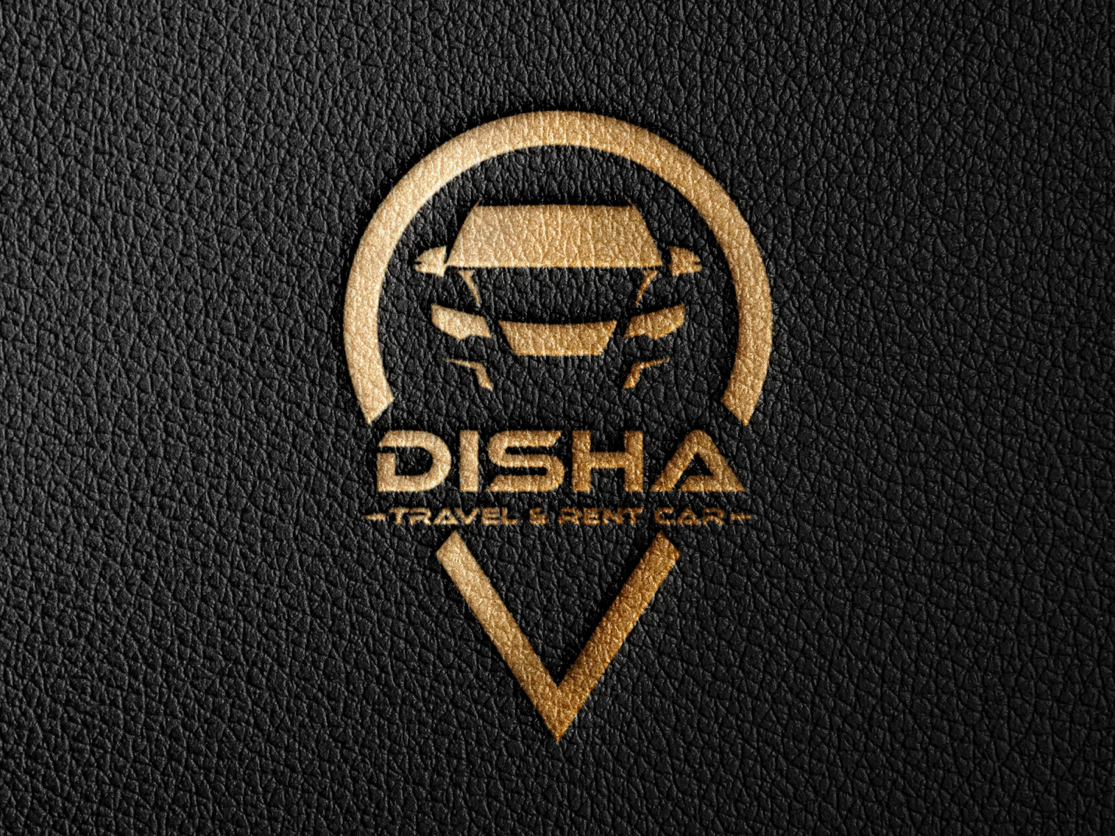 LOGO DISHA TRAVEL & RENT CAR by Ummi Setya on Dribbble