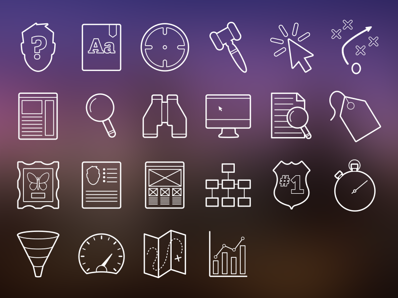 Line Icons by John Williams on Dribbble