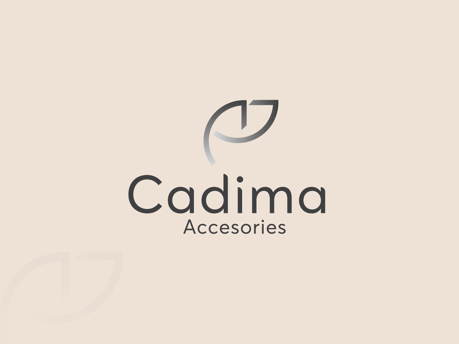 Cadima Accesories Fashion Logo by Jonathan Lem on Dribbble