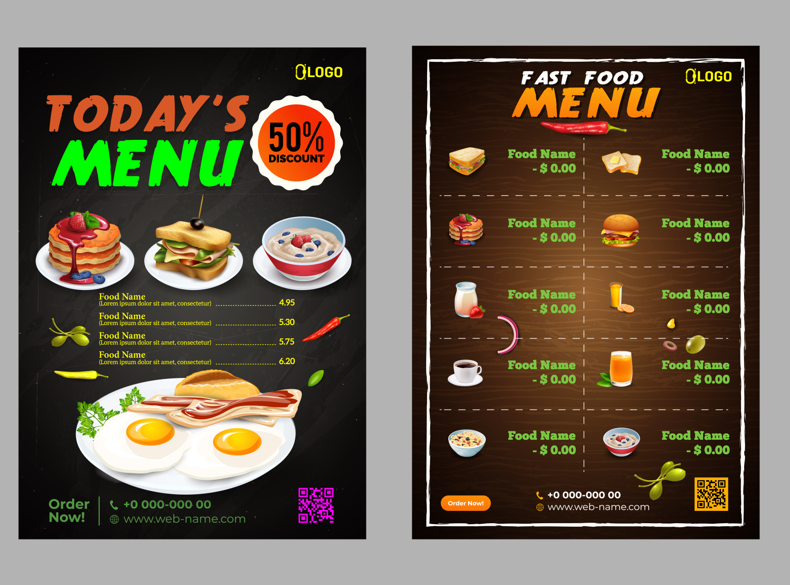 RESTAURANT MENU by RayShishir86 on Dribbble