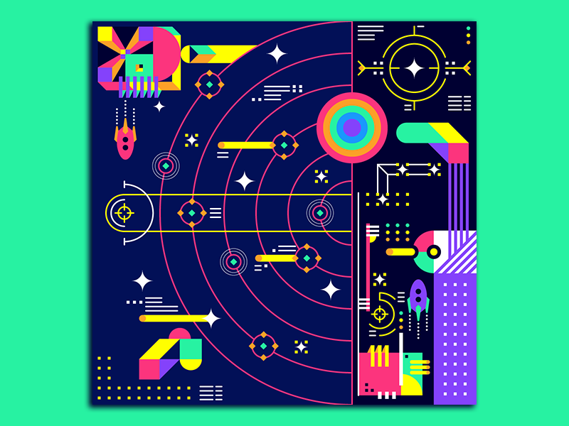 Space & Data by Juan Manuel Corredor on Dribbble