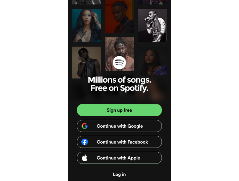 Spotify app design by Anthonia Ojo on Dribbble