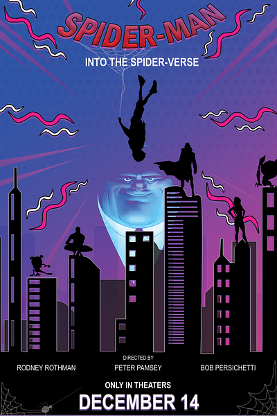 Spiderman Movie Poster by Amanda Kshatriya on Dribbble