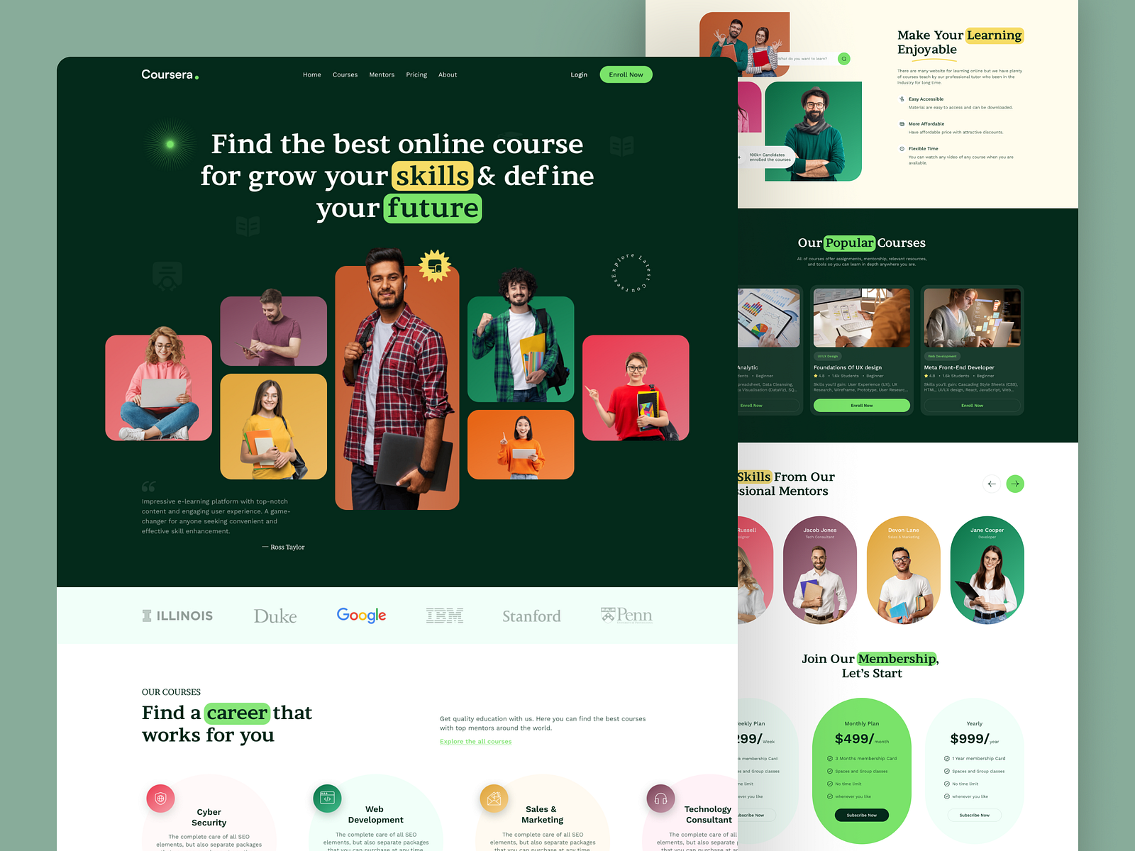 Coursera Redesign Concept by MindInventory UI/UX for MindInventory on ...