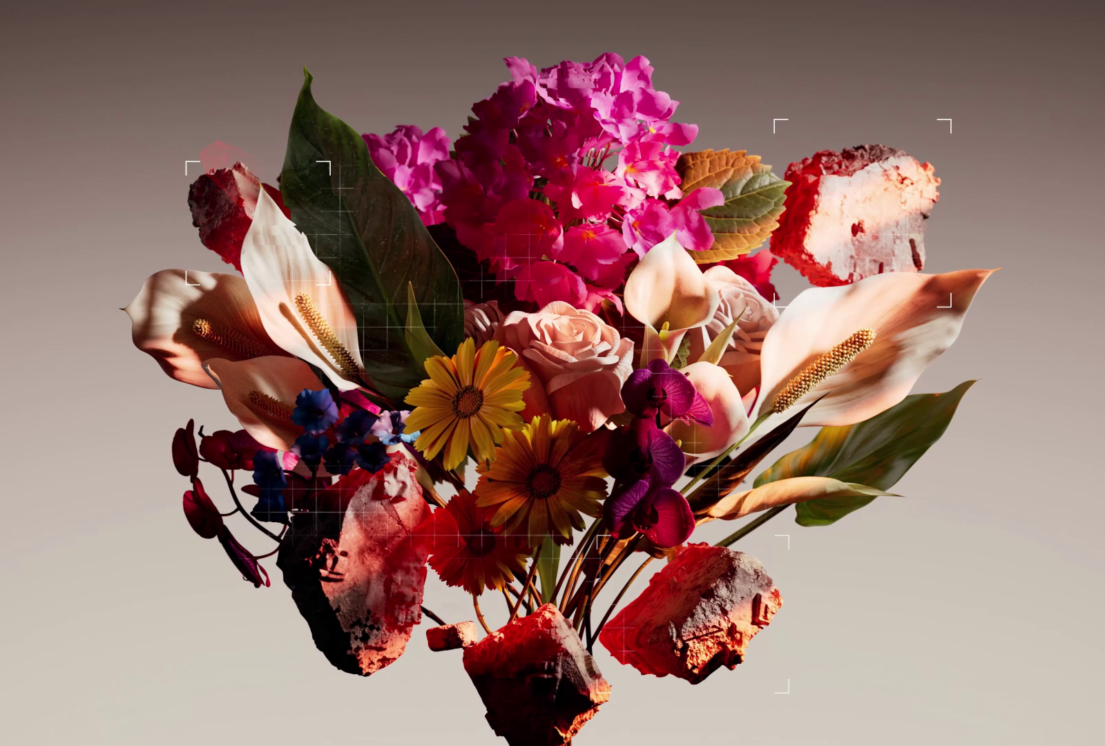 Habibi Flower Bouquet by Kevin Jaeger on Dribbble