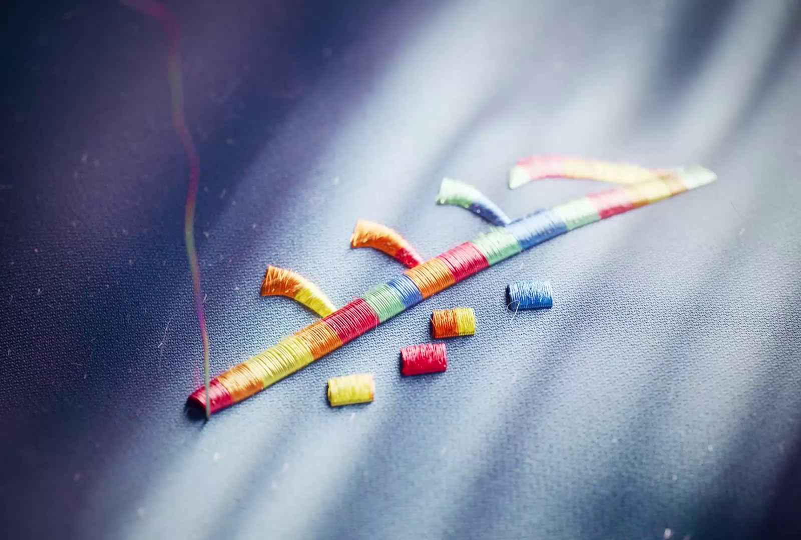 Habibi logo stitching scene by Kevin Jaeger on Dribbble