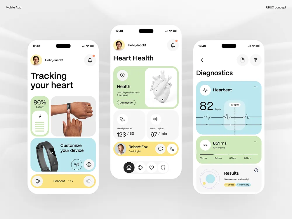 Fitness Tracker designs, themes, templates and downloadable graphic ...