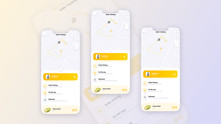 Location Tracker App UI Design in Figma by Mehedi Hasan on Dribbble