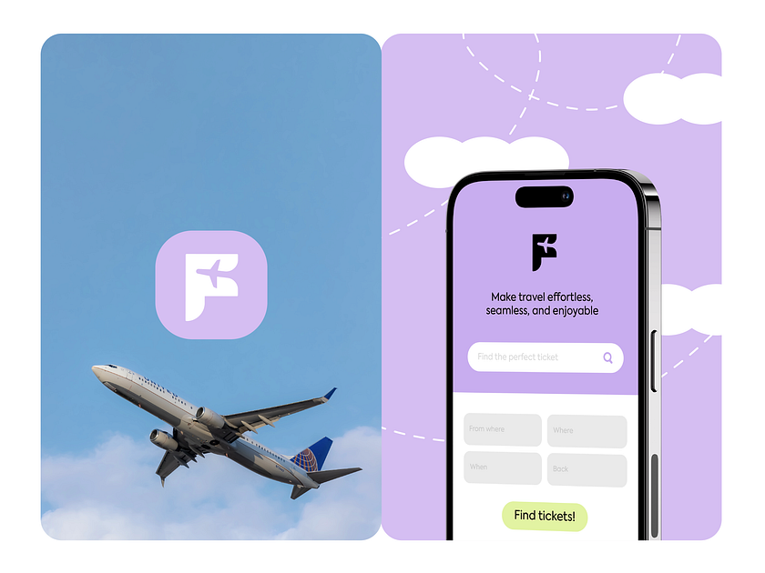 Flight Booking App Design by Bogdan Falin for QClay on Dribbble