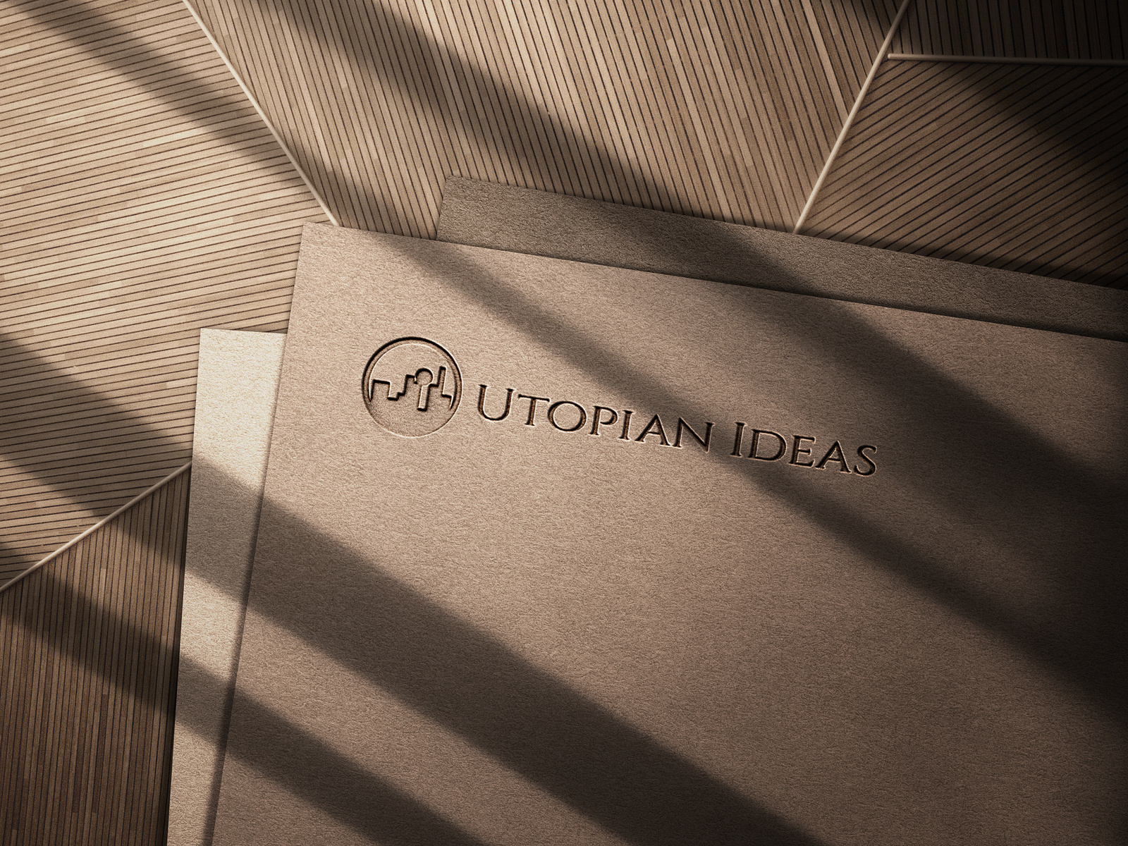 Logo | Utopian Ideas by Issa Mzwakali on Dribbble