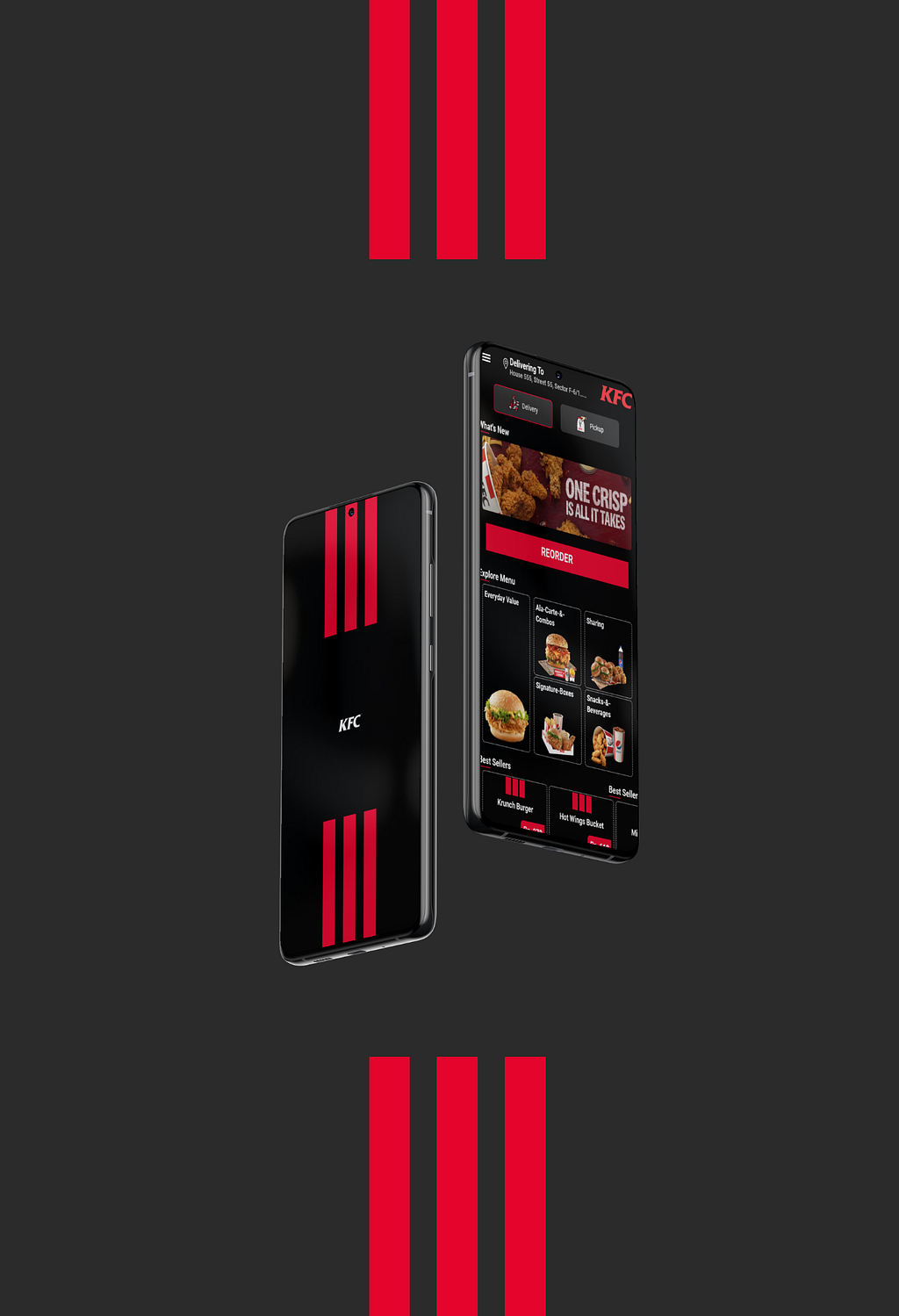 KFC App Design by Ammar on Dribbble