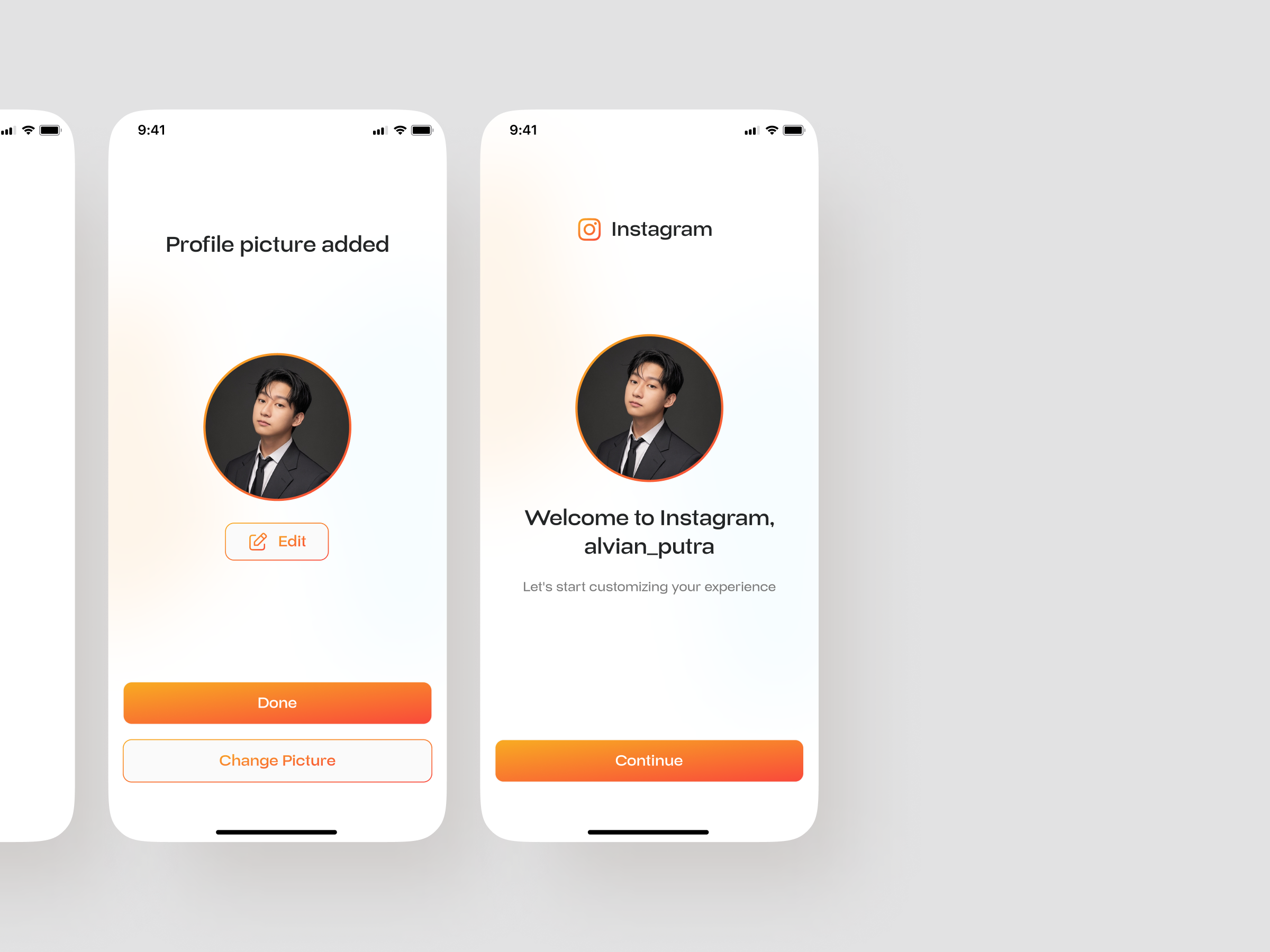 📱Instagram - Sign up Flow by Alvian Teddy Cahya Putra 👨🏻‍🎨 for Kretya ...