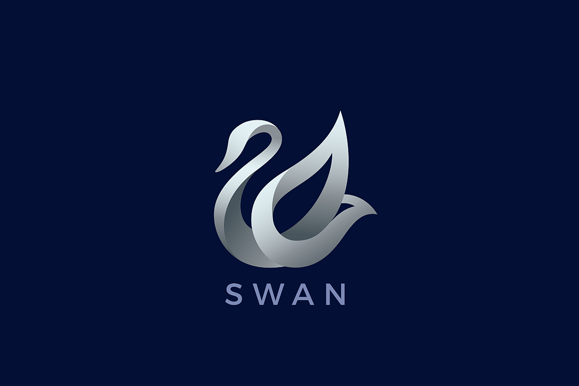 Swan Logo by Cyritron on Dribbble