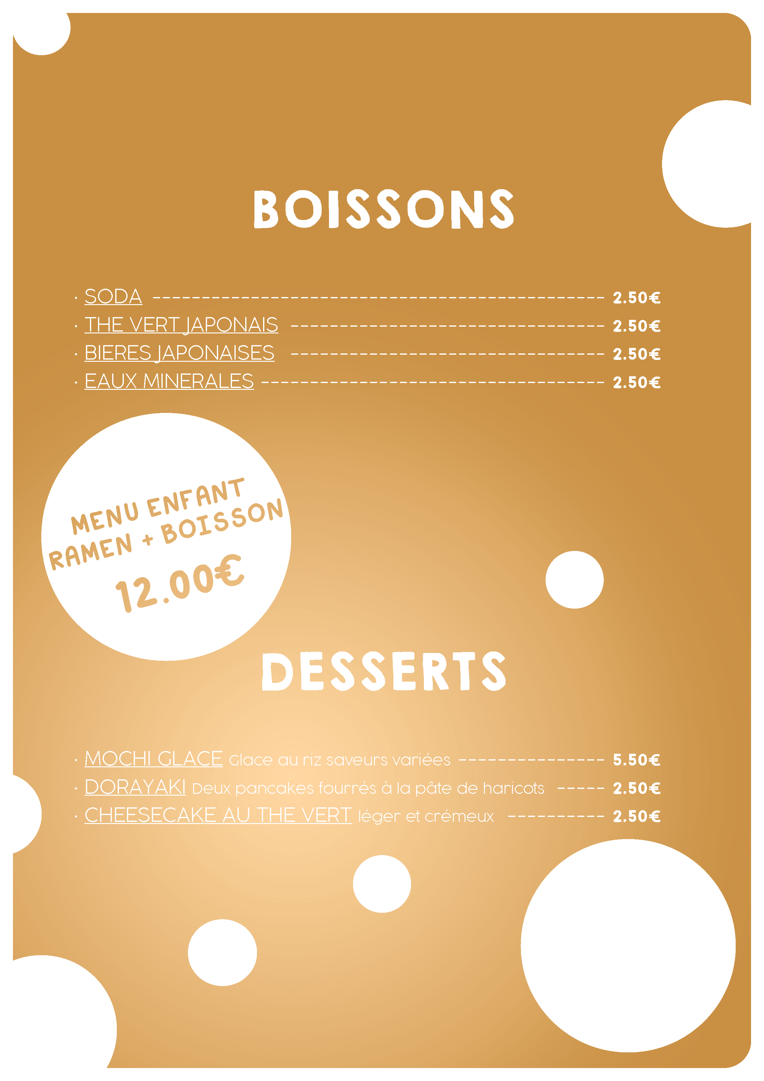 [InDesign] Fake Menu for a Ramen shop by PHEll on Dribbble