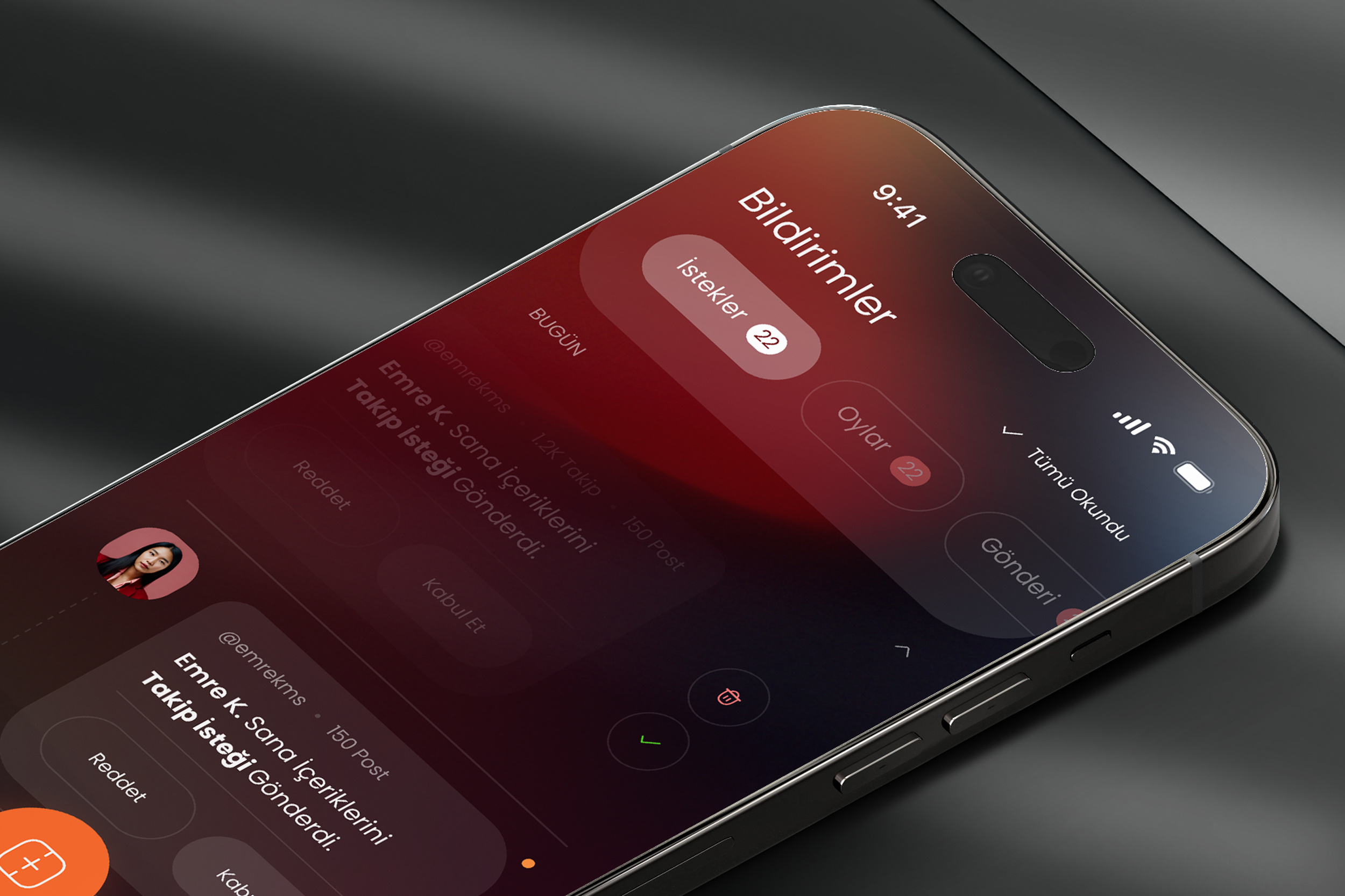 Social Media App | Login | Profile | Notification | Branding by Fatii ...