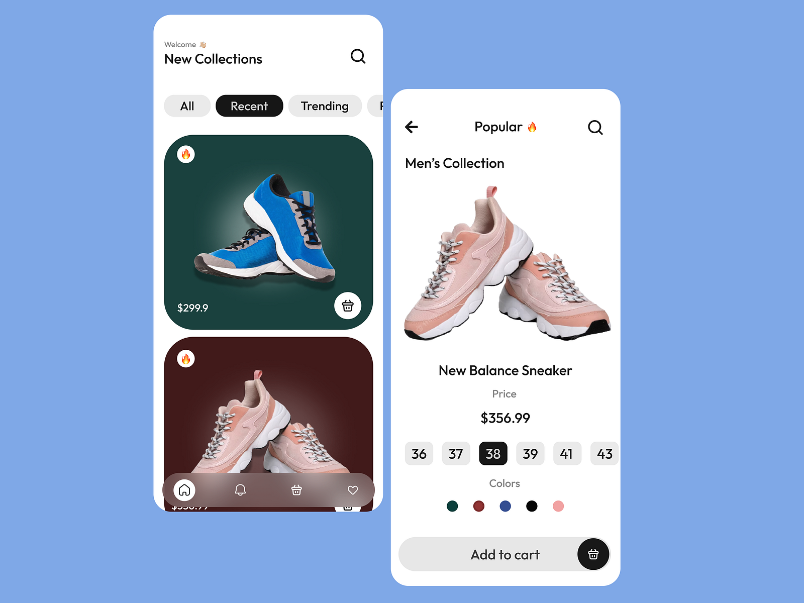 Shoe Store E-Commerce App UI by Shevin Nikesh on Dribbble