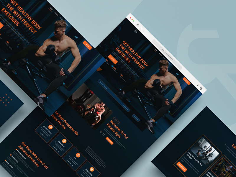Gym Website designs, themes, templates and downloadable graphic ...