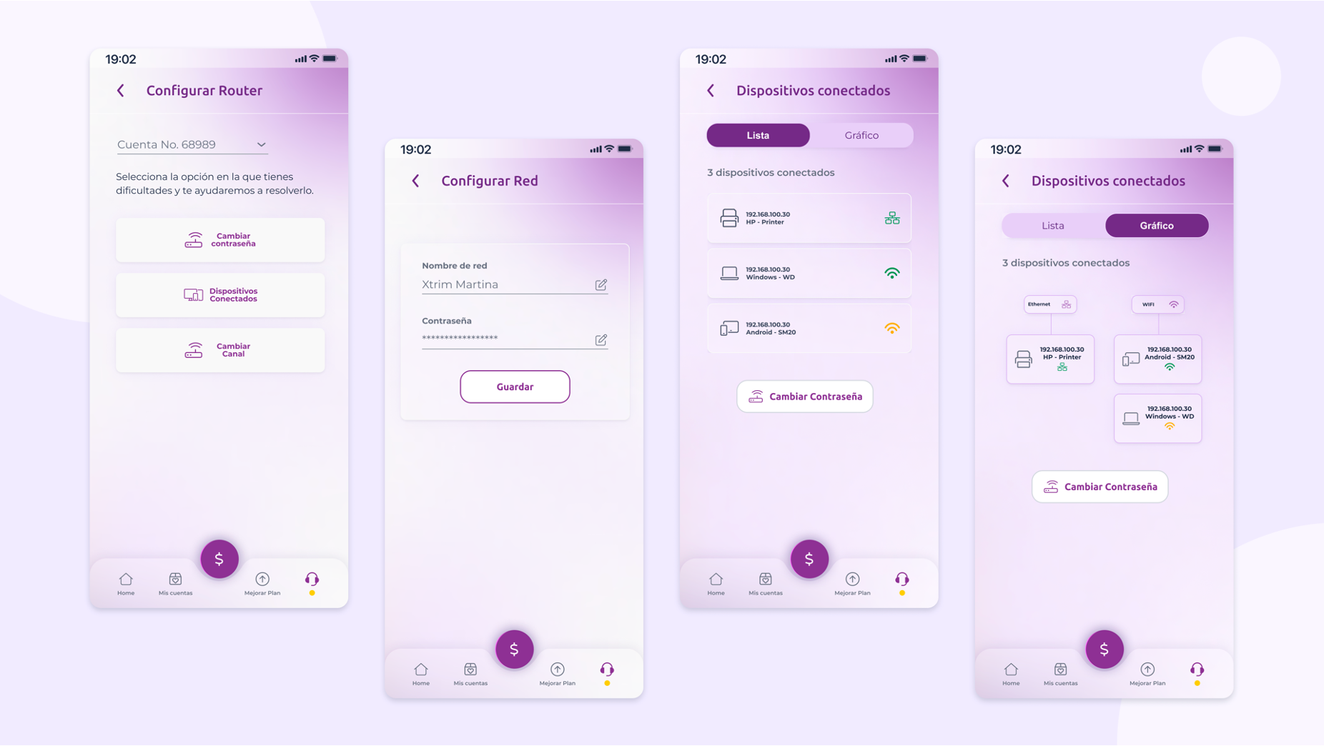 App de autoservicio / Self-service app by Gabriela Hernández on Dribbble