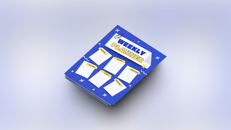 Planner Template Design by Puput Indah Permata Sari on Dribbble