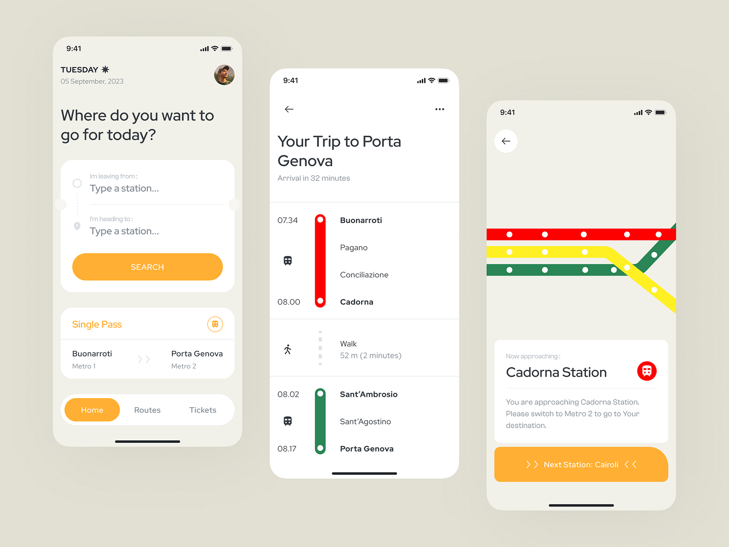 Metrópoli - Subway Train Mobile App by Nizam Syarif for VanguardCX on ...