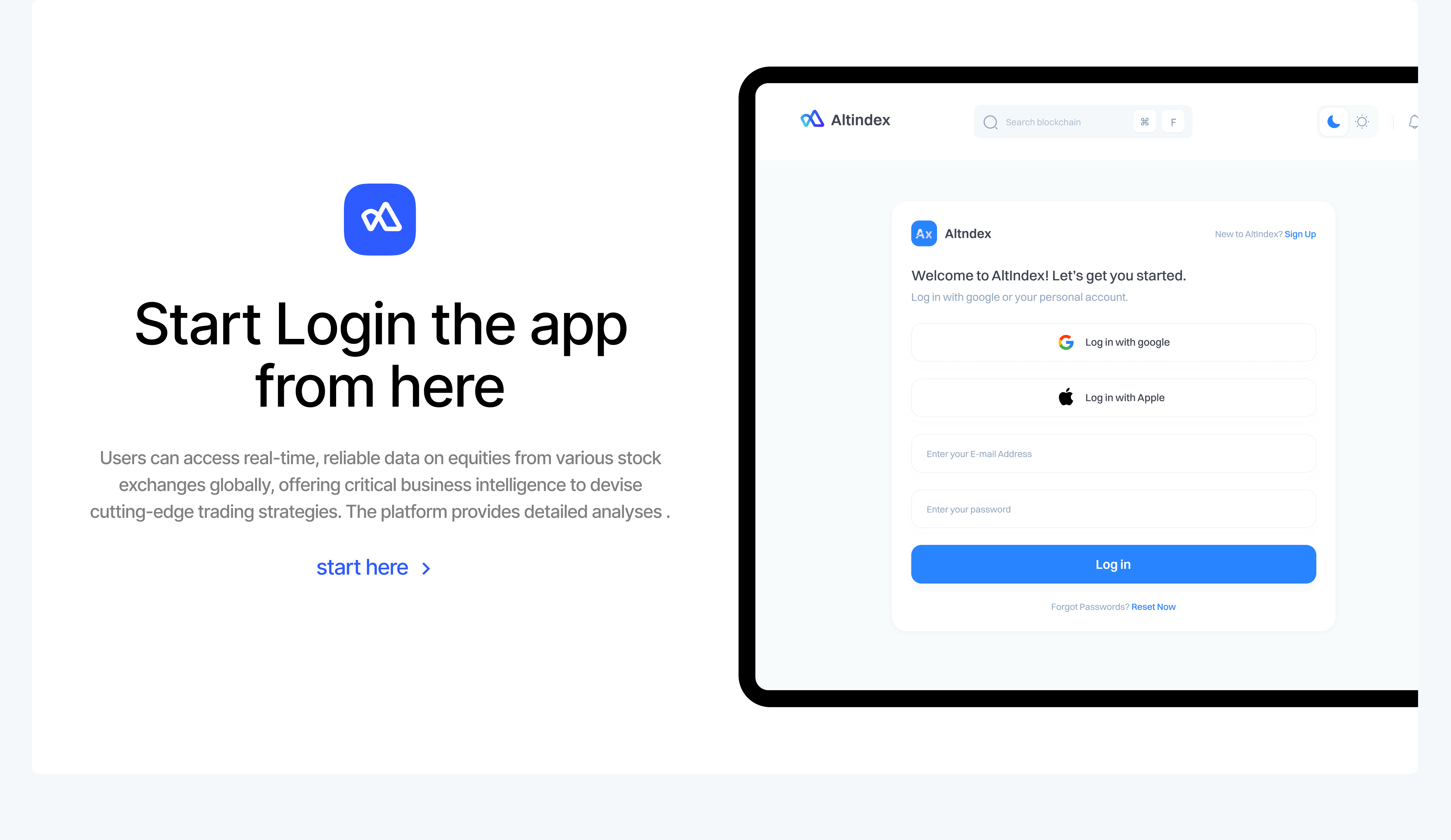 Altindex - Platform Redesign by Emon🌟 for Onixlab on Dribbble