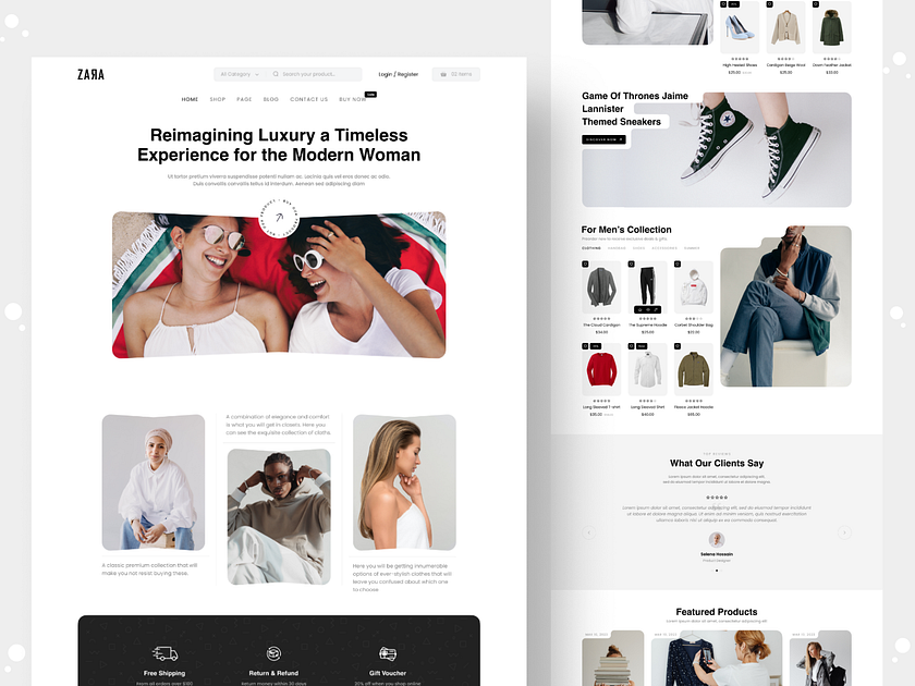 Ecommerce Website Design designs, themes, templates and downloadable ...