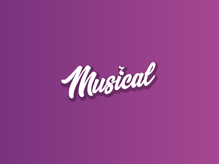 Musical Logo by Aditya Kumar on Dribbble