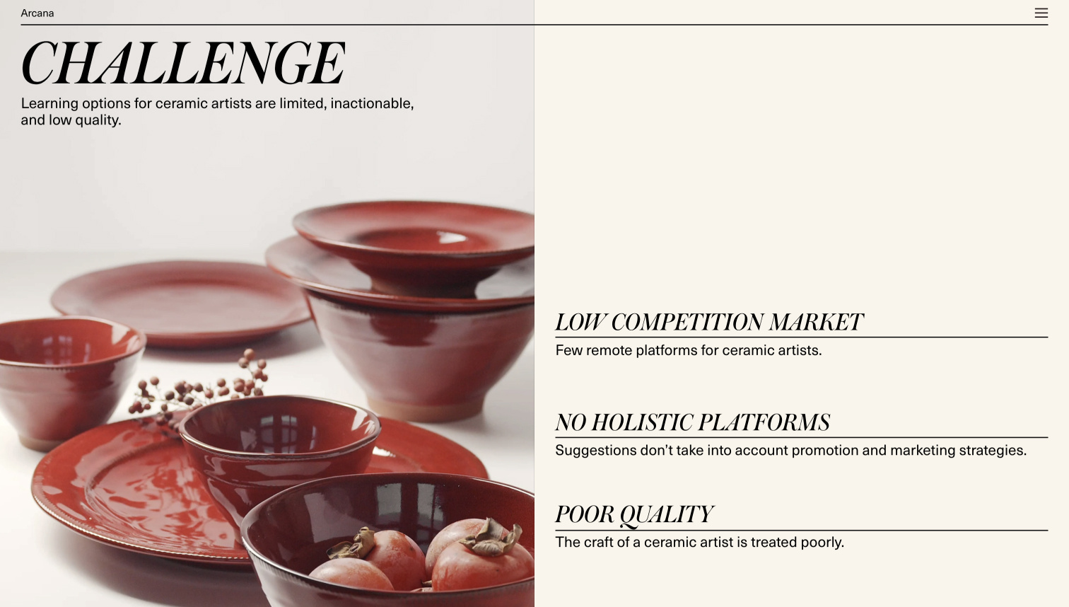 Kaoline template by Varya Fomicheva for Readymag on Dribbble