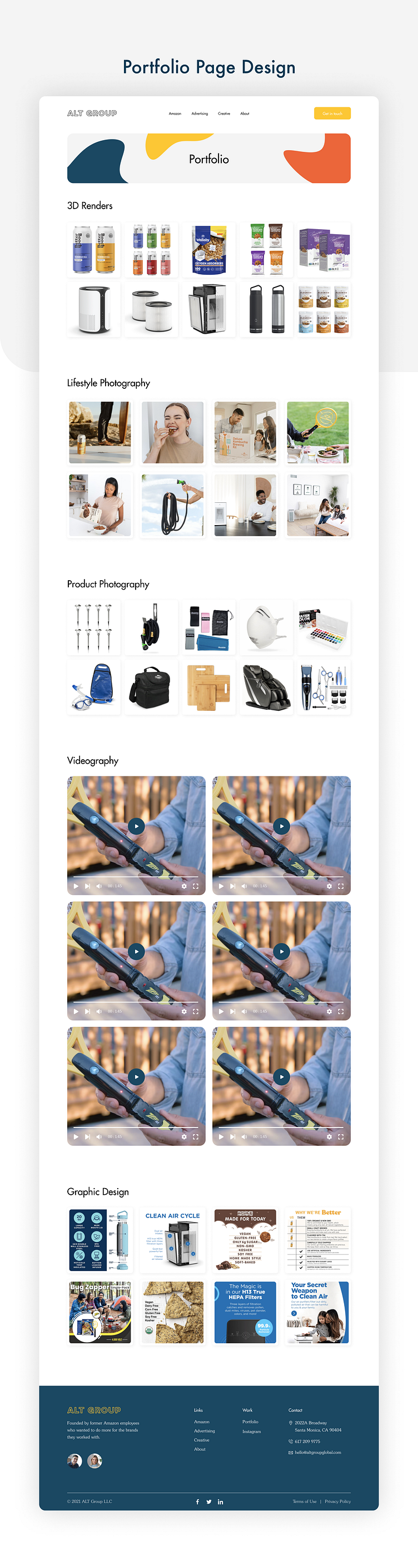 ALT Group Website || Case Study by Anik Deb on Dribbble