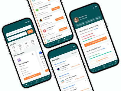 Job Search App by Nebile Çelen on Dribbble