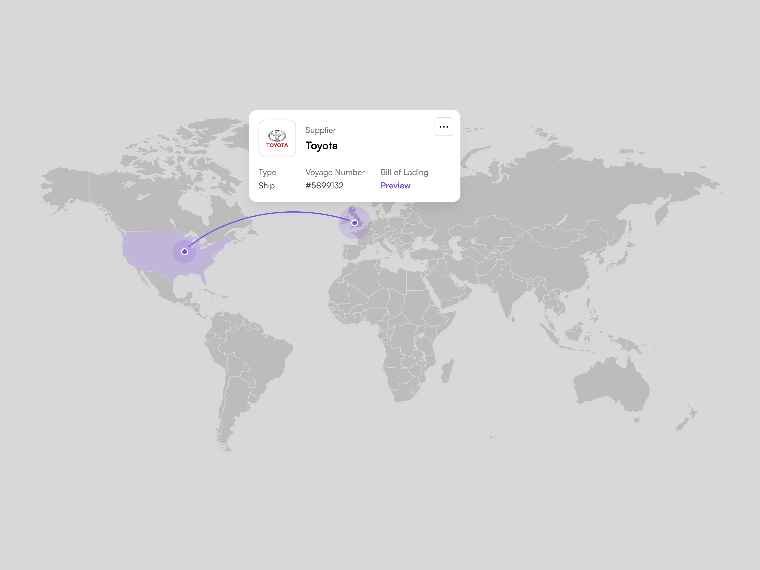 Shipment Details - Route Tracker by Maciej Kałaska for widelab on Dribbble