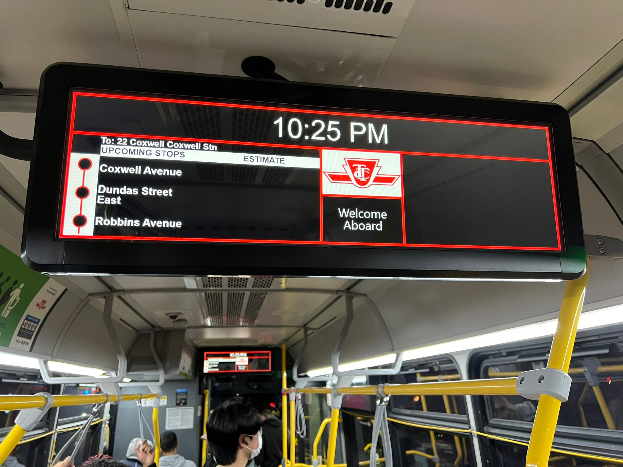 TTC LED screen UI Redesign by Nishan Gaudel on Dribbble