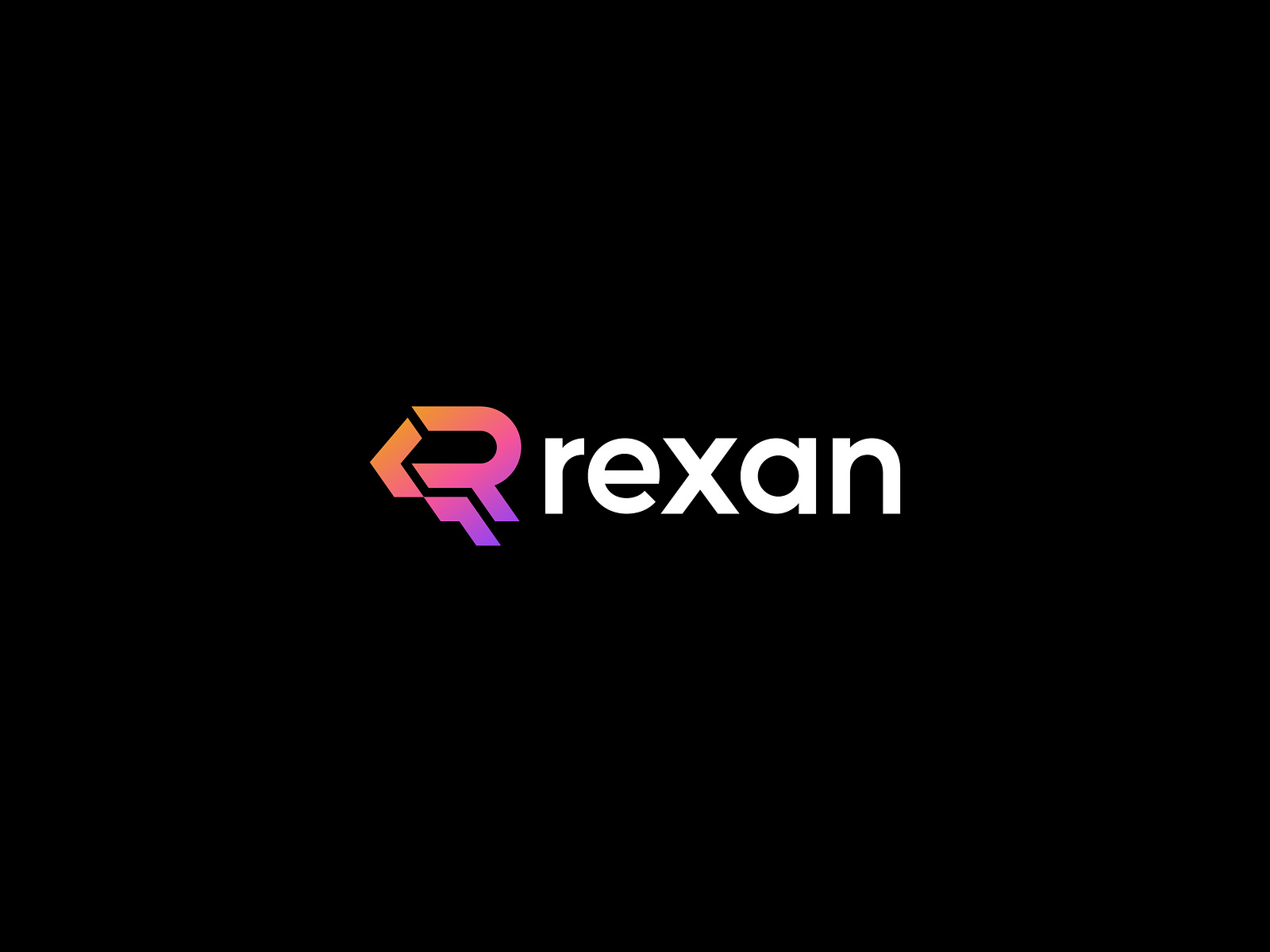 Rexan Brand Logo Design by SAJEN VECT on Dribbble